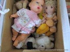 BOX: ASSORTED MIXED SIZED STUFFED ANIMALS & DOLLS - Bentley ...