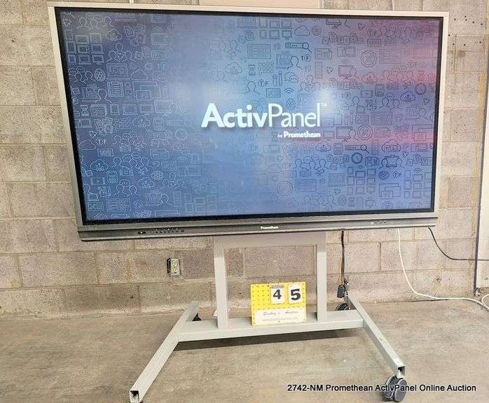 PROMETHEAN ACTIV PANEL 70" MODEL: AP5-70 - Bentley & Associates, LLC