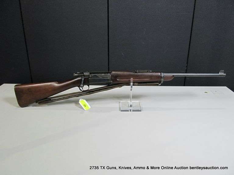 SPRINGFIELD ARMORY MODEL: 1898 KRAG .30 CAL RIFLE, S/N: 210117 ...