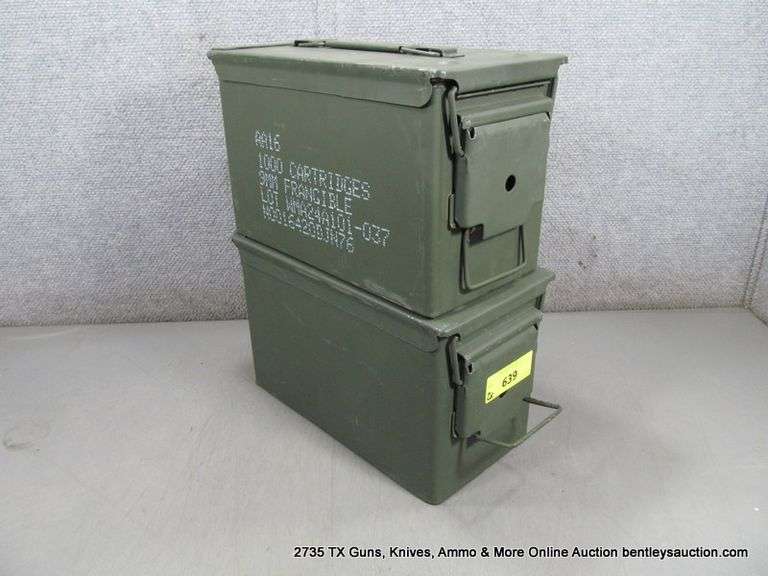 MK255 GREEN METAL AMMO CANS - 12" X 7" X 6" (2X MONEY) - Bentley ...