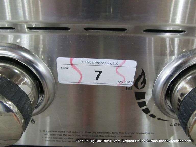 MM 8-BURNER EVENT GAS GRILL - Bentley & Associates, LLC