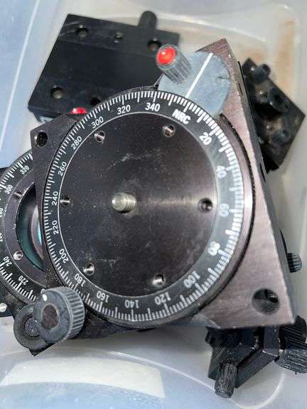 BIN: ASSORTED MANUAL LINEAR/ROTATING STAGES - CONTENTS ONLY - Bentley ...