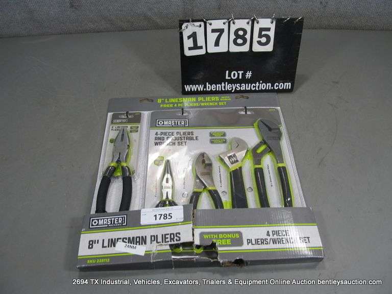 MASTER MECHANIC 5-PIECE RUBBER COATED HANDLE TOOL SET - Bentley ...