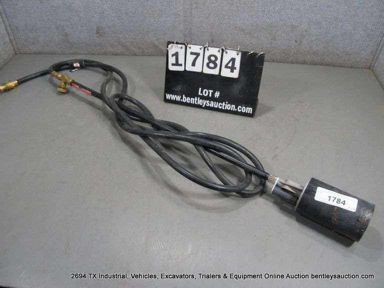 GOSS PROPANE WEED BURNER/TAR MELTING TORCH W/ GAS LINE - Bentley ...