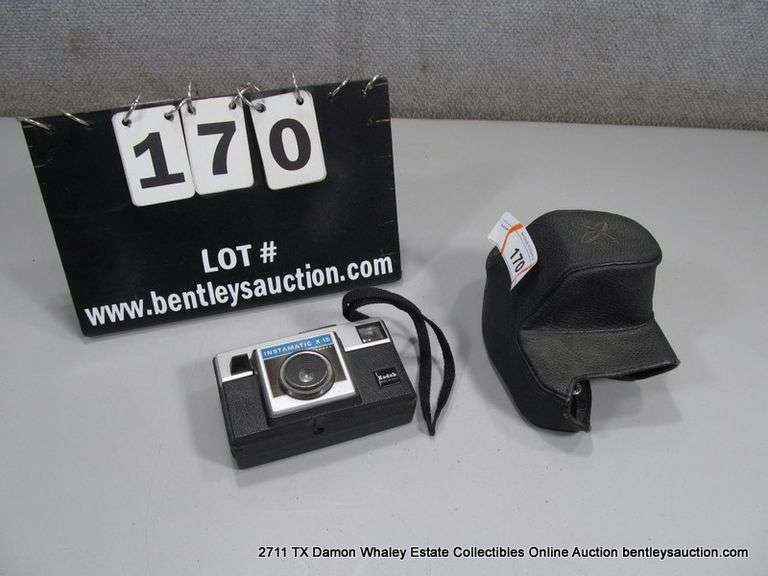 KODAK INSTAMATIC X-15 FILM CAMERA W/ CASE - Bentley & Associates, LLC