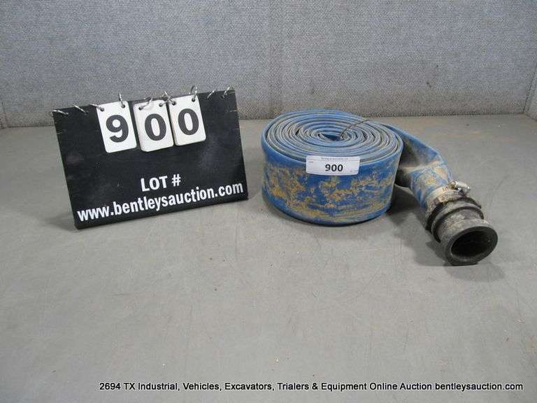 BLUE LARGE VOLUME INFLATING WATER HOSE - Bentley & Associates, LLC