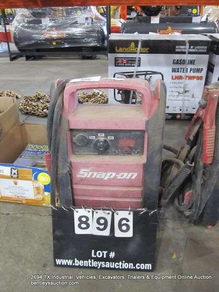 SNAP-ON PORTABLE JUMPSTARTER POWER SUPPLY - Bentley & Associates, LLC