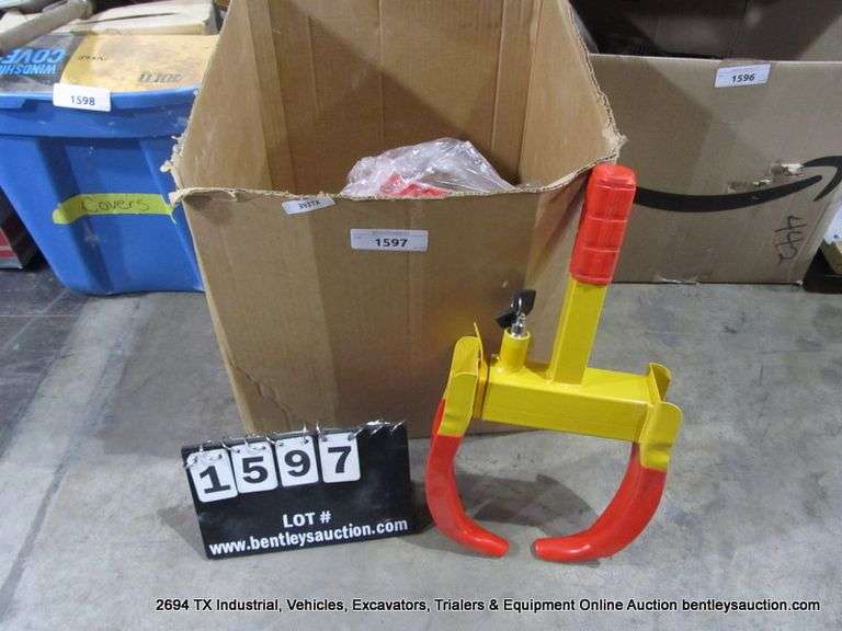 BOX: 4 TRAILER SAFETY COLLAR SECURITY CHOCK - Bentley & Associates, LLC