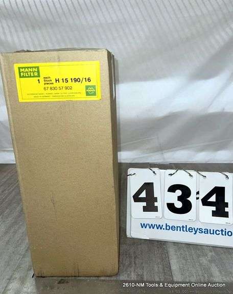 MANN FILTER H 15 190/16 - Bentley & Associates, LLC