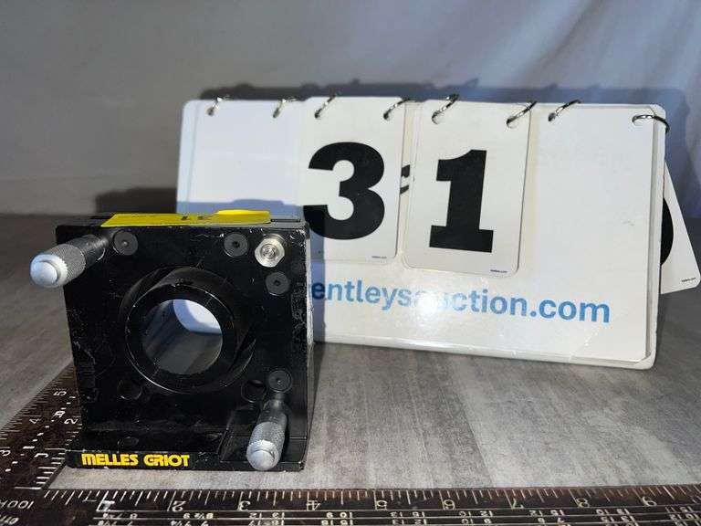 MELLES GRIOT UNIVERSAL LENS MOUNT - Bentley & Associates, LLC