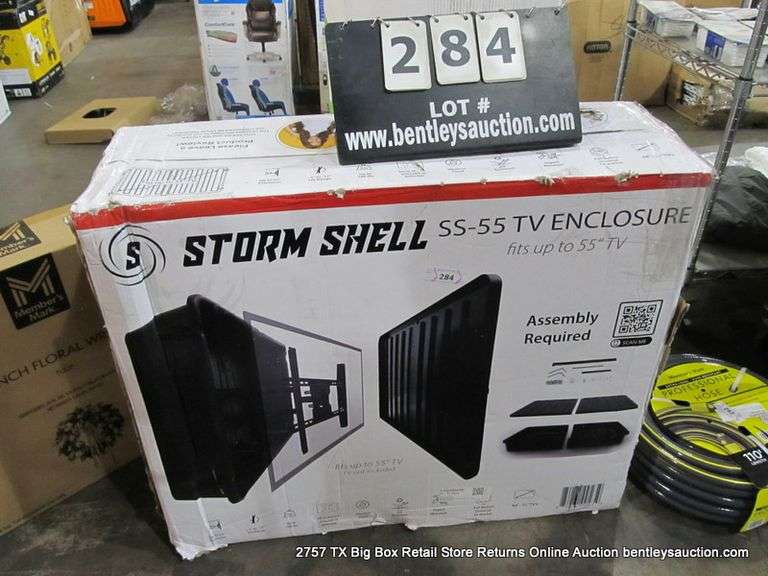STORM SHELL SS-55 TV ENCLOSURE - FITS UP TO 55" TV - Bentley ...