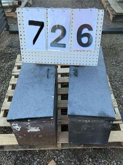 METAL / ALUMINUM TOOL BOXES - POSSIBLE DAMAGE & MISSING PARTS (2X MONEY ...