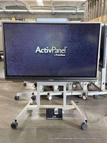 PROMETHEAN ACTIV PANEL 70" - POWERS ON - Bentley & Associates, LLC