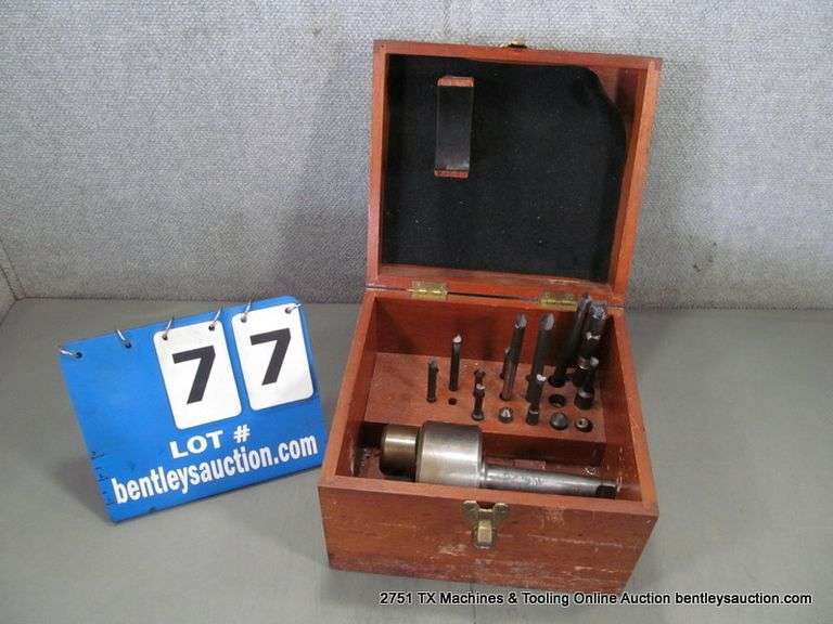 BOX: FLYNN BORING TOOL W/ SOME CUTTERS - ADJUSTABLE - Bentley ...