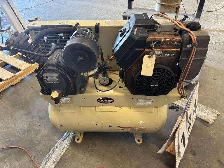 INGERSOLL RAND AIR COMPRESSOR MODEL: 2475, S/N: 0904160167, UNKNOWN ...