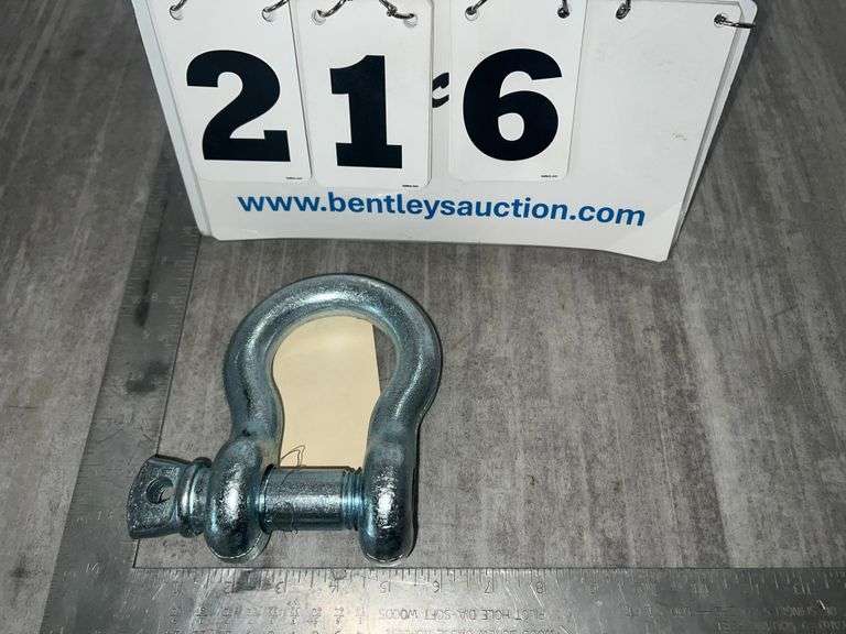 2025 LANDHONOR 1" ANCHOR SHACKLE MODEL: LHR-G209 - Bentley & Associates ...