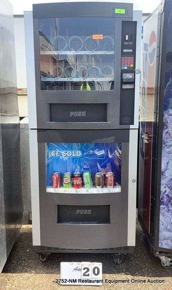 COMBO VENDING MACHINE - RC800/850 - Bentley & Associates, LLC