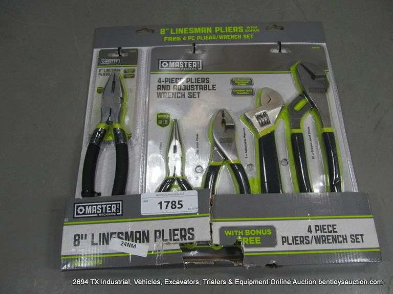 MASTER MECHANIC 5-PIECE RUBBER COATED HANDLE TOOL SET - Bentley ...