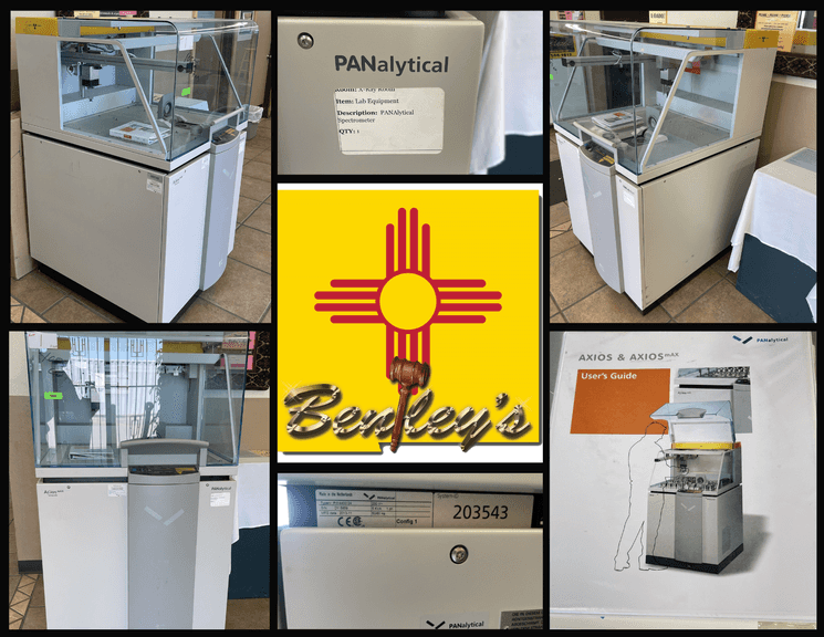 2622-NM Panalytical AXIOS Max WD-XRF Online Auction - Bentley ...