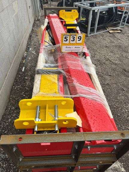 2025 AGT B1000 2-POST CAR LIFT, 10,000 LBS, S/N ATKB10002502502J ...