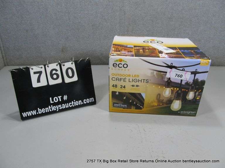 ECOSCAPES BY ENBRIGHTEN 48' OUTDOOR LED CAF STRING - Bentley ...