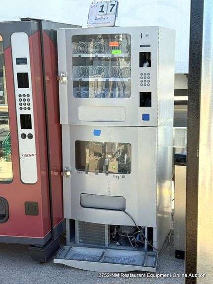 SEAGA COMBO VENDING MACHINE MODEL: SM23 - DAMAGED - Bentley ...