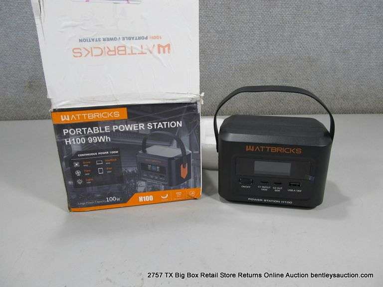 WATT BRICKS POWER STATION H100 99WH - Bentley & Associates, LLC