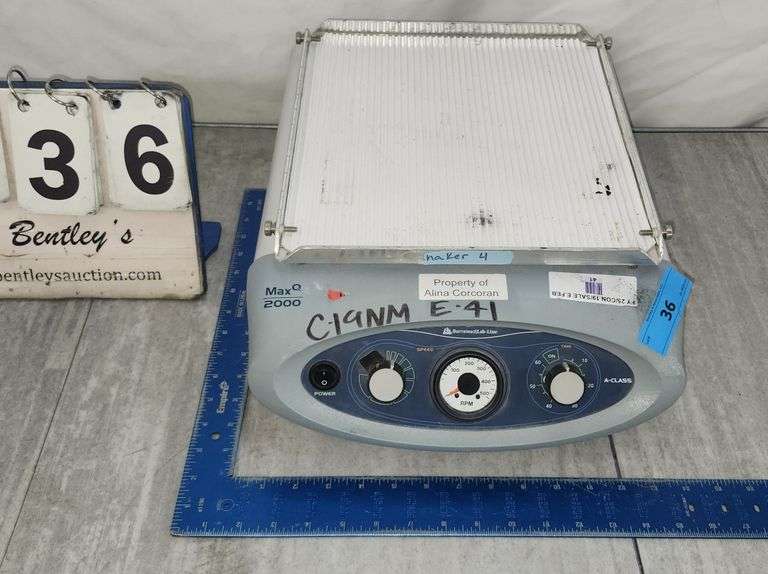 BARNSTEAD INTERNATIONAL SHKA2000 MAX Q SHAKER - Bentley & Associates, LLC