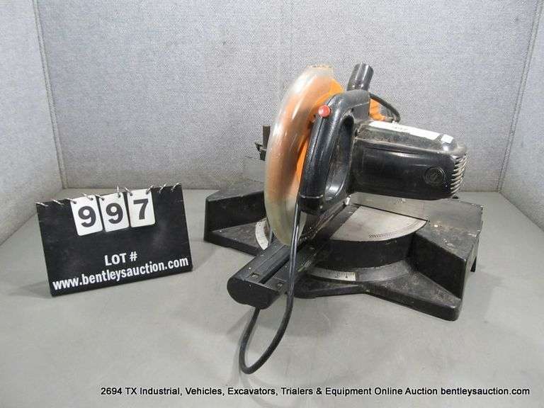 CHICAGO ELECTRIC 10" COMPOUND SLIDE MITER SAW - Bentley & Associates, LLC