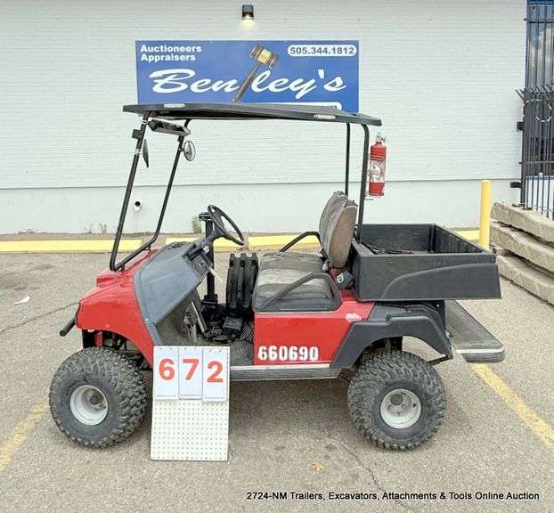 CLUB CAR XXT UTV-800, 1 KEY, VIN: 102825701, UNKNOWN HOURS - Bentley ...