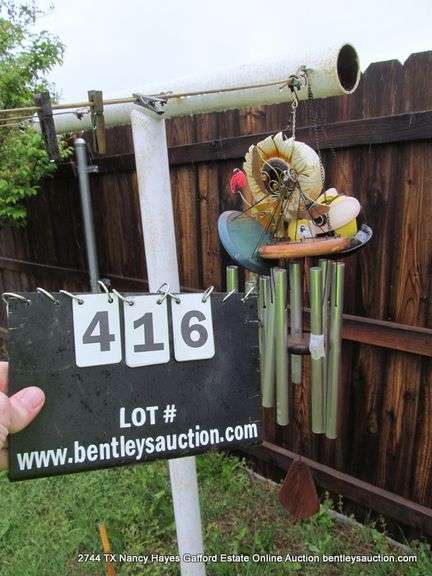 HANGING WIND CHIMES & YARD ART - Bentley & Associates, LLC