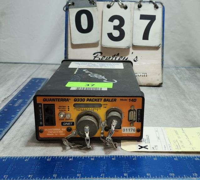 QUANTERRA Q330 PACKET BALER 14D - Bentley & Associates, LLC