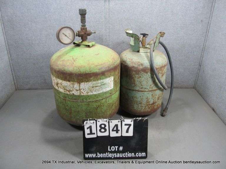 OLD FREON TANK CONVERTED TO AIR TANK - Bentley & Associates, LLC