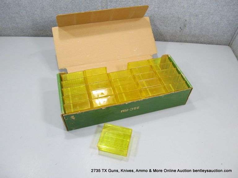 REMINGTON BOX FULL PLASTIC AMMO CONTAINERS - Bentley & Associates, LLC