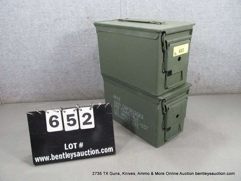 MK255 GREEN METAL AMMO CANS - 12" X 7" X 6" (2X MONEY) - Bentley ...