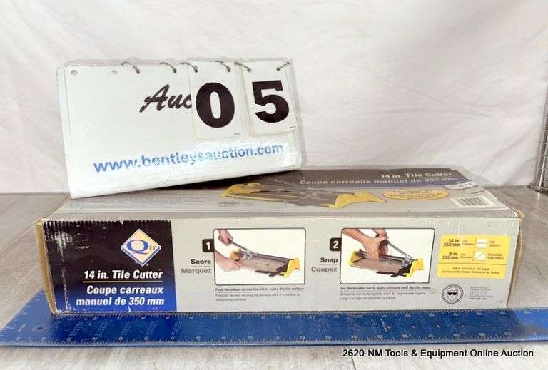 QEP 14" TILE CUTTER - Bentley & Associates, LLC