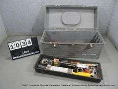 CRAFTSMAN GREY TOOLBOX: ASSORTED TOOLS - Bentley & Associates, LLC