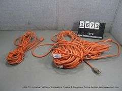 50' ORANGE & 20' ORANGE EXTENSION CORDS - Bentley & Associates, LLC