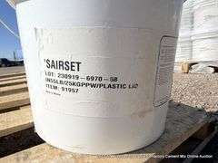 SAIRSET MORTAR 55 LB PLASTIC PAIL (36X MONEY) - Bentley & Associates, LLC