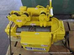 ACCO WRIGHT SPEEDWAY 1/2 TON CAPACITY ELECTRIC WIRE ROPE HOIST ...