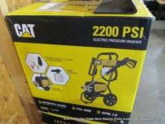 CAT 2200 PSI ELECTRIC PRESSURE WASHER MODEL: TE101 - Bentley ...