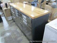 SEVILLE CLASSICS ULTRA HD ROLLING WORKBENCH, 72" X 20" X 38" - Bentley ...