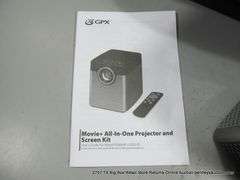 GPX MOVIE & ALL-IN-ONE PROJECTOR & SCREEN KIT - Bentley & Associates, LLC