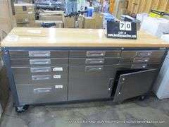 SEVILLE CLASSICS ULTRA HD ROLLING WORKBENCH, 72" X 20" X 38" - Bentley ...