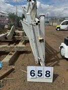 WHITE METAL GATES - DAMAGED - Bentley & Associates, LLC