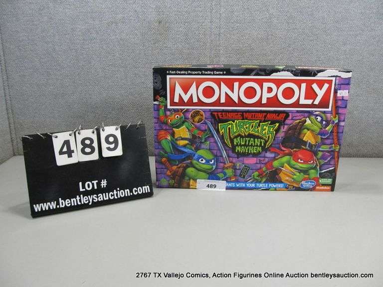 TMNT MONOPOLY TABLE GAME - Bentley & Associates, LLC