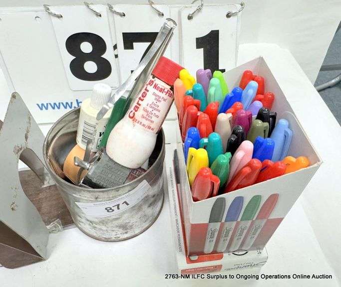 TIN CAN (SMALL) & PERMANENT MARKER - Bentley & Associates, LLC