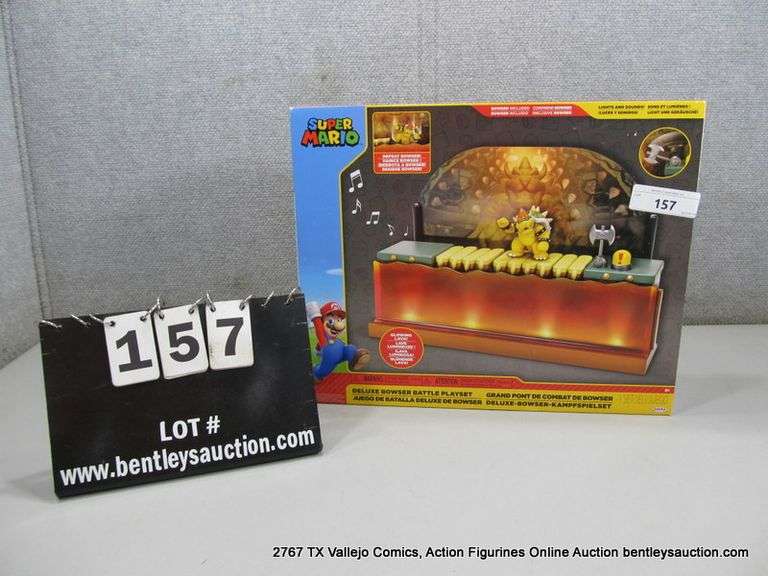 SUPER MARIO DELUXE BOWSER BATTLE PLAYSET - Bentley & Associates, LLC