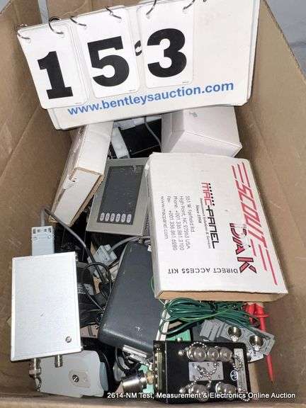 BOX: MISC ITEMS - MAC PANELS, CABLES/WIRES, HV SIGNAL MODULES - Bentley ...