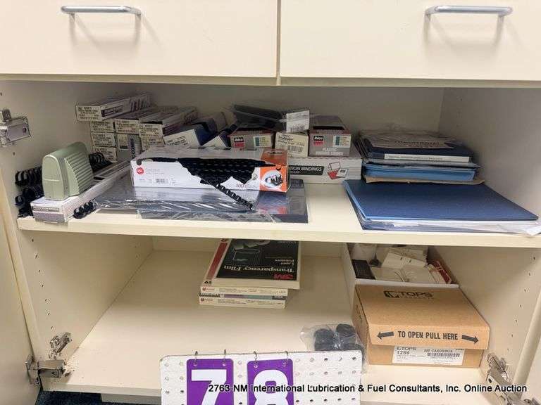 SHELF: ASSORTED BINDER SUPPLIES - Bentley & Associates, LLC